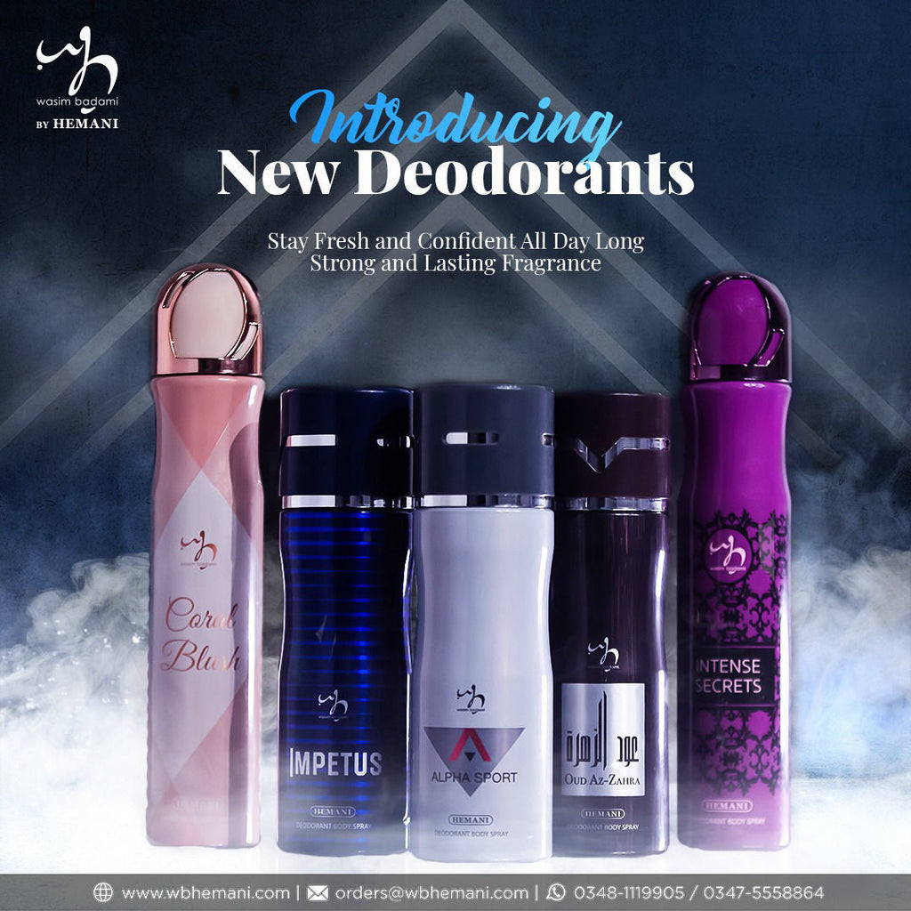 WB Hemani Impetus Body Spray | Hemani Fragrances