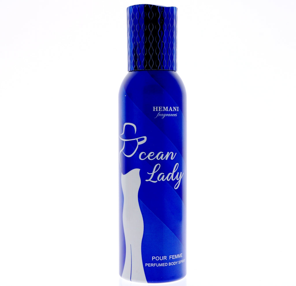 HEMANI Ocean Lady Deodorant Spray 200mL (7 OZ) for Women | Hemani ...